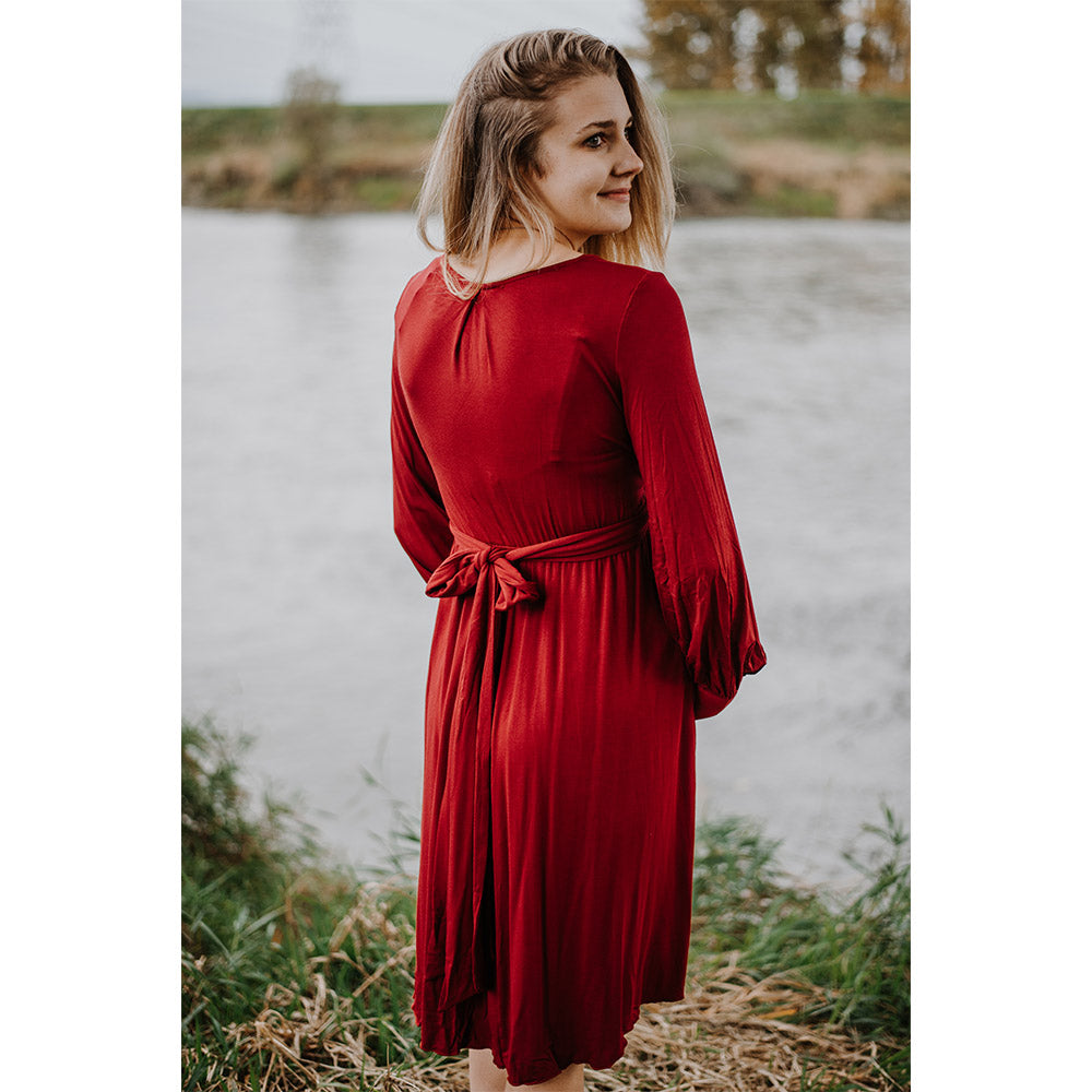 Celio Maternity Wrap Dress I New Genes Maternity – New Genes Maternity Wear